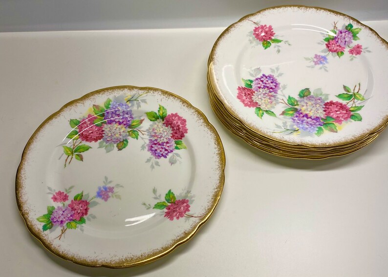 Vintage Royal Stafford England, Carousel Plates, 6 - Etsy