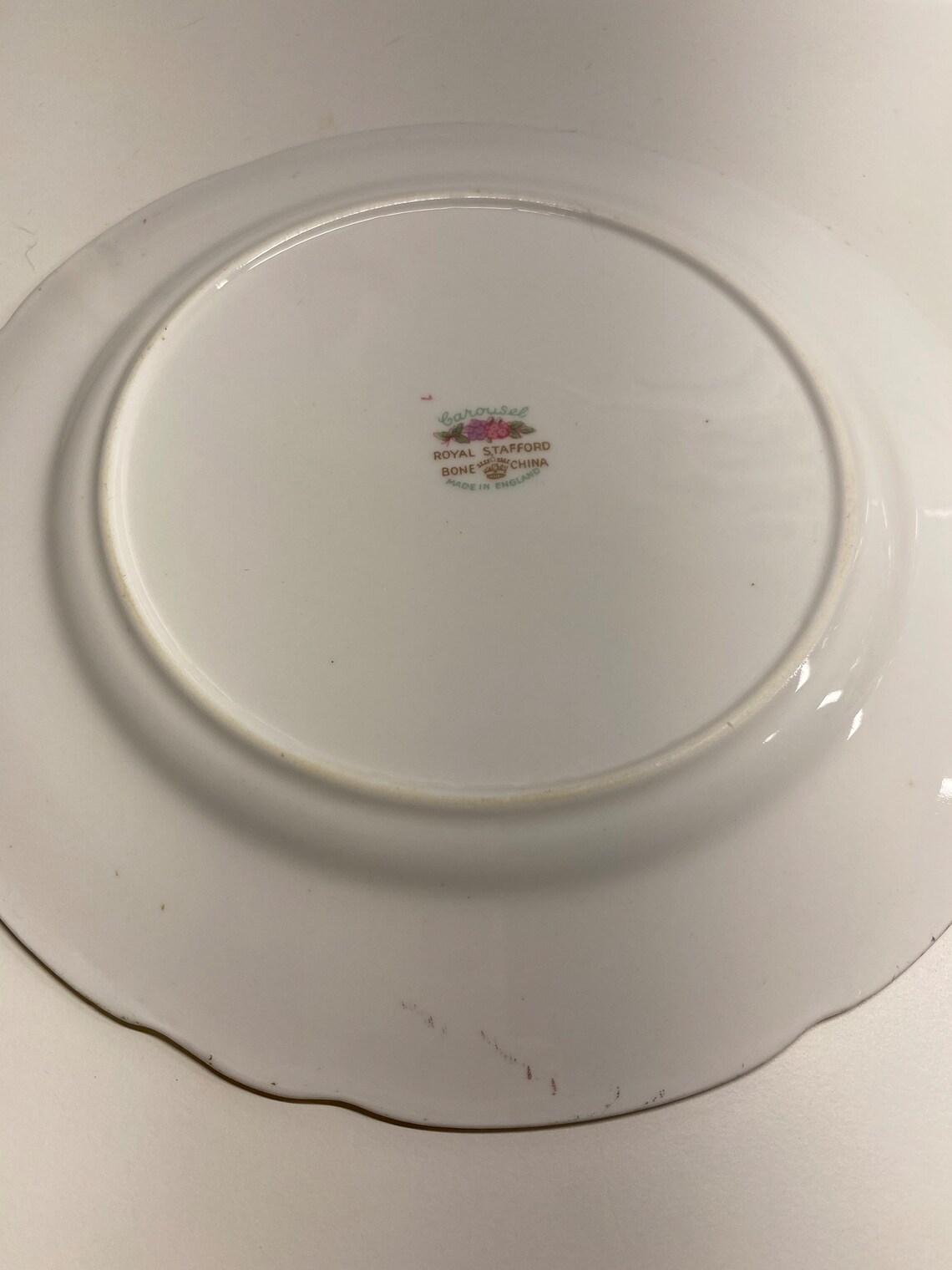 Vintage Royal Stafford England, Carousel Plates, 6 - Etsy