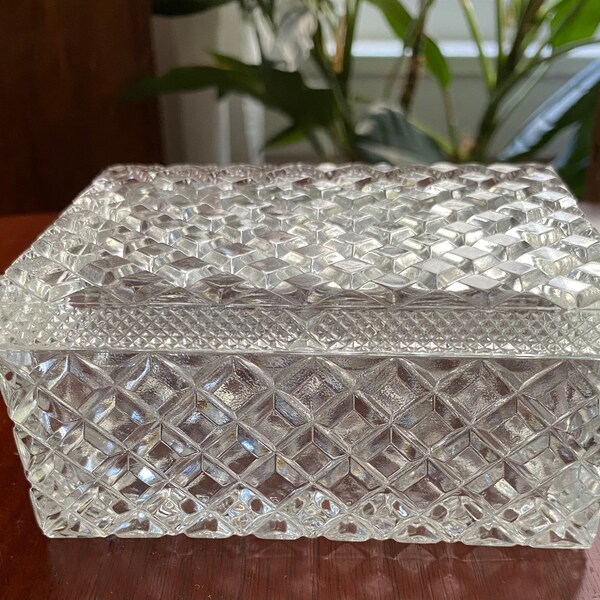 Crystal Trinket Box - Etsy