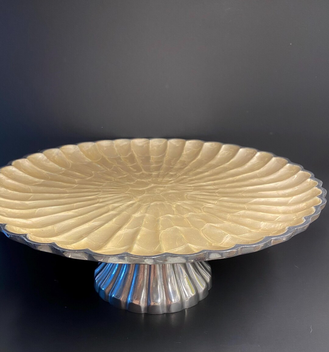 Julia Knight Peony 14 Inch Cake Stand - Etsy