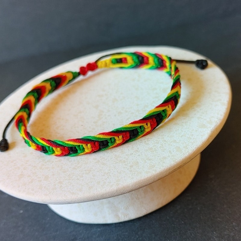 Rasta Bracelet - Etsy