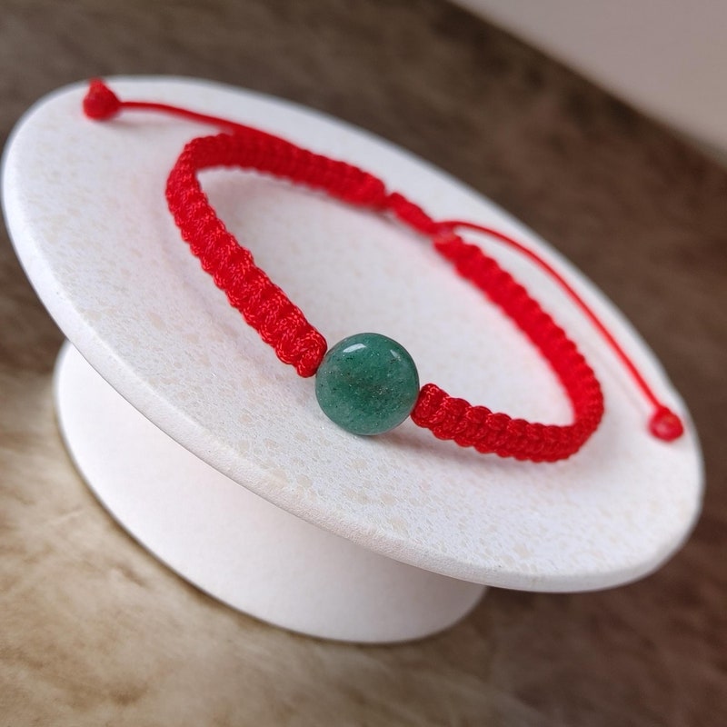 Red Jade Bracelet - Etsy