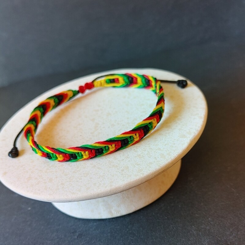 Rasta Bracelet - Etsy