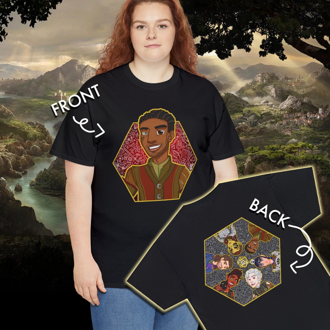 Wyll From Baldurs Gate 3 T-shirt, Front AND Back Prints - Etsy