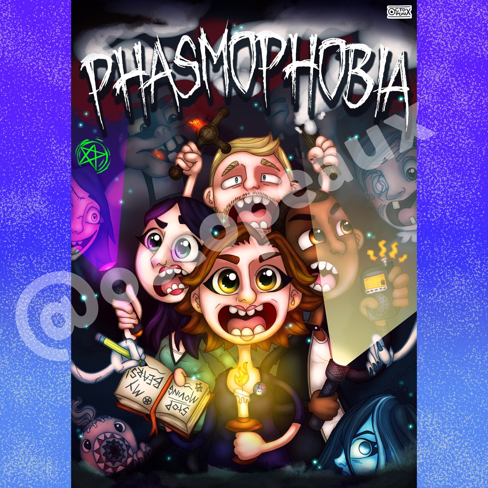 Phasmophobia A2 Print - Etsy