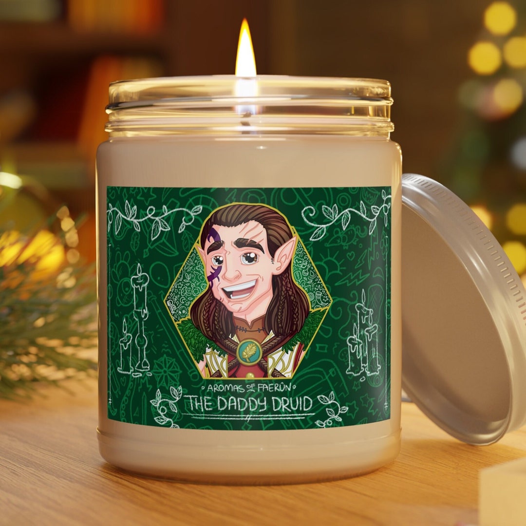 Halsin Candle - Baldur's Gate 3 (fresh Balsam Scent) - Etsy