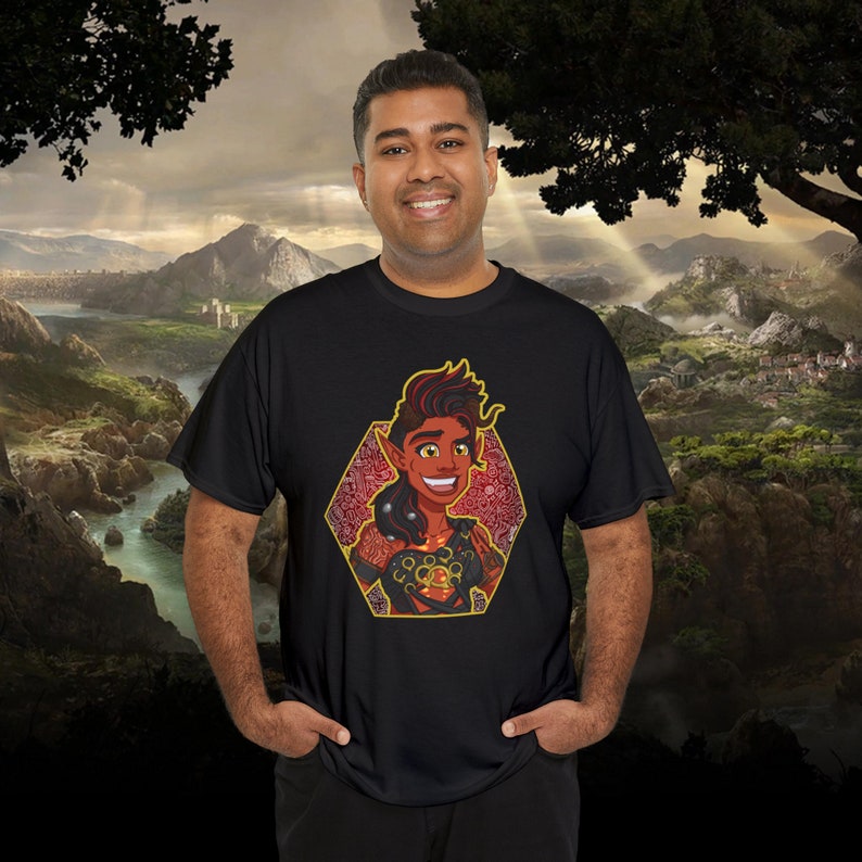 Karlach From Baldurs Gate 3 T-shirt, Front AND Back Prints - Etsy