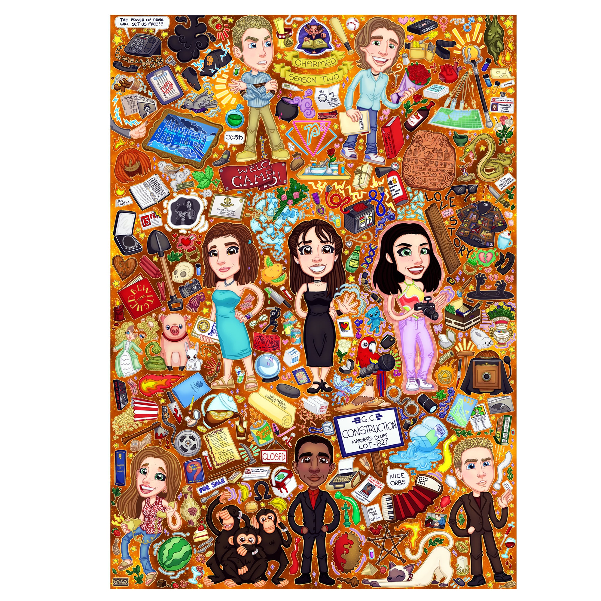 Charmed - Season Two A2 Poster - Etsy