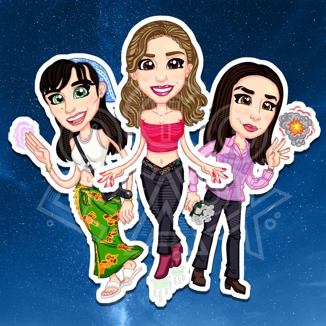 Charmed - Season Three Glossy Stickers (1 or 3) - Etsy