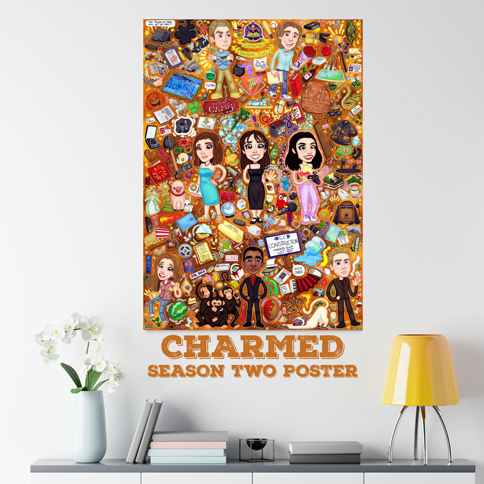 Charmed - Season Two A2 Poster - Etsy