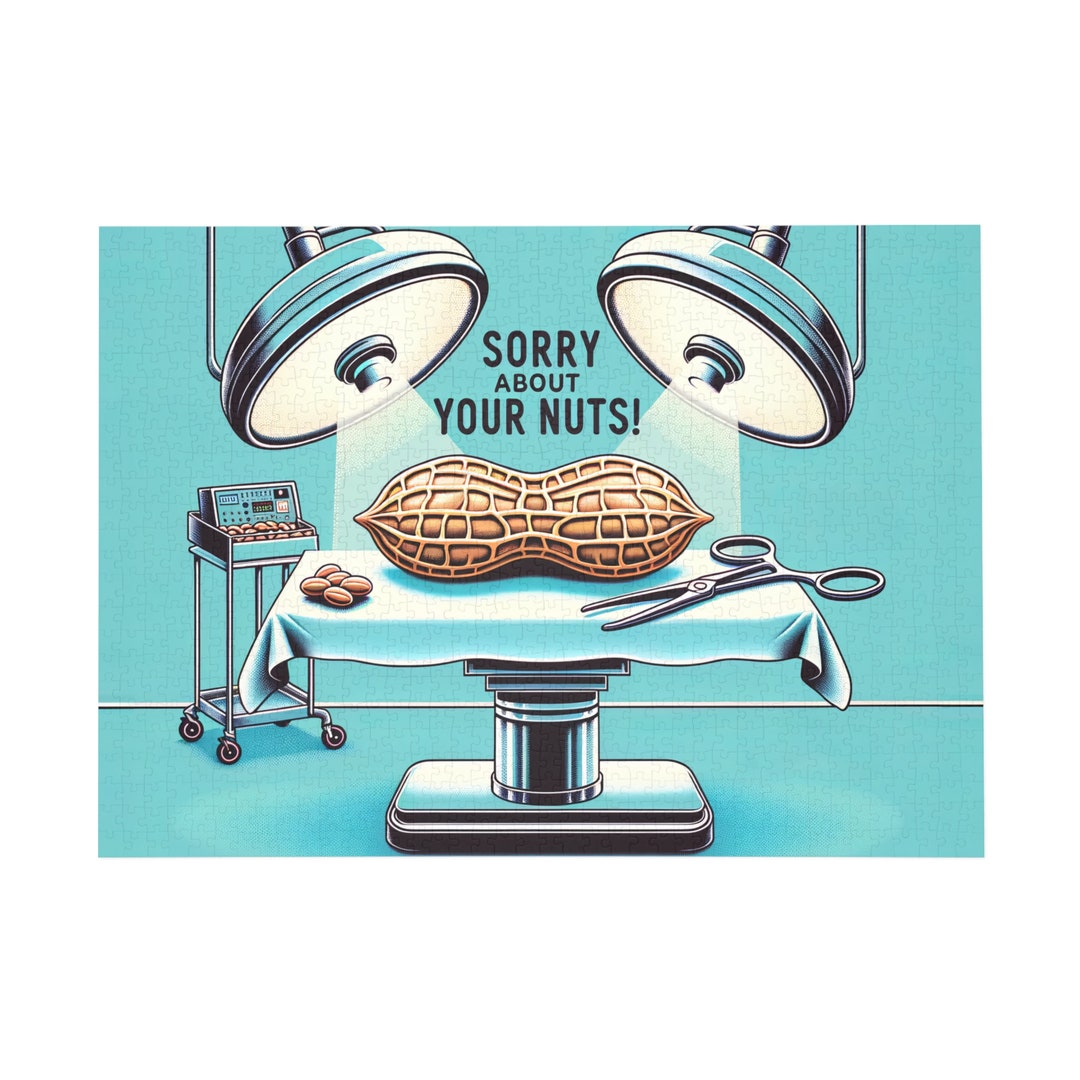Vasectomy Themed Puzzle, Vasectomy Gag Gift - Etsy