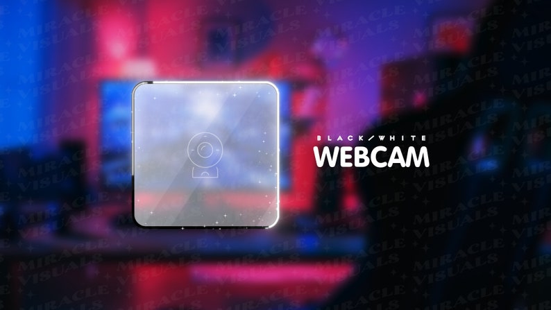 Animated Neon 4 Difficult Color Sparkle Star Webcam Overlay / Neon ...