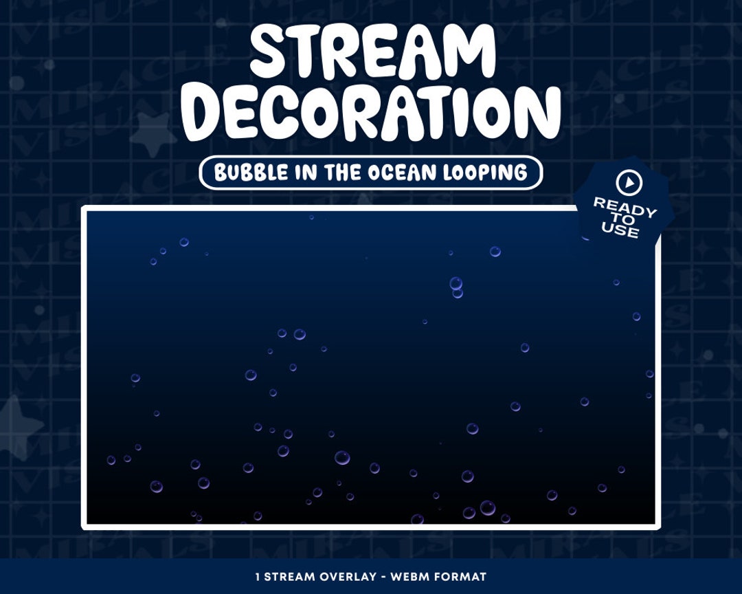 Floating Bubble Animated Stream Decoration / Bubble / Soap Bubble ...