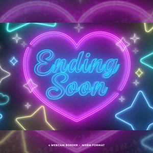 4 Neon Animated Twitch Overlay Screens / Neon / Be Right Back ...