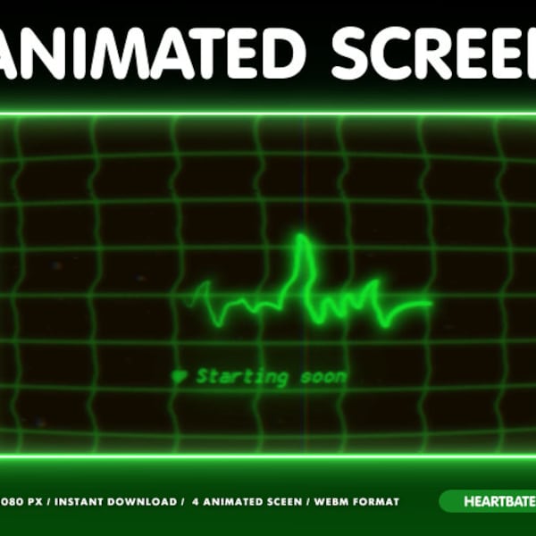 Horror Animated Screen - Etsy