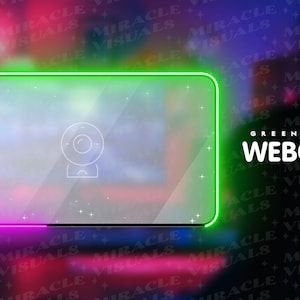 Animated Neon 4 Difficult Color Sparkle Star Webcam Overlay / Neon ...