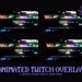 4 Animated Glitch / Sci -fi / Horror /screens for Twitch / Be Right ...