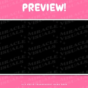 Gameplay Border Frame / Twitch Stream Border Frame / Webcam Frame ...