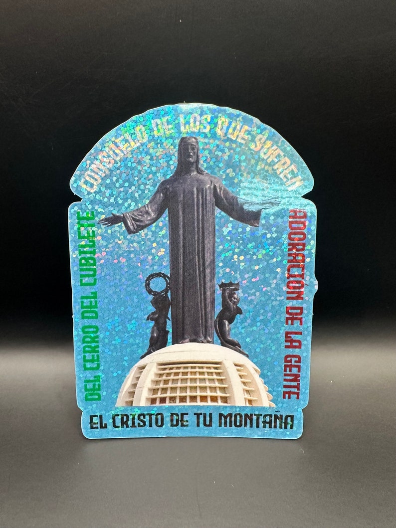 Cristo Rey Sticker/jesus Christ Sticker - Etsy