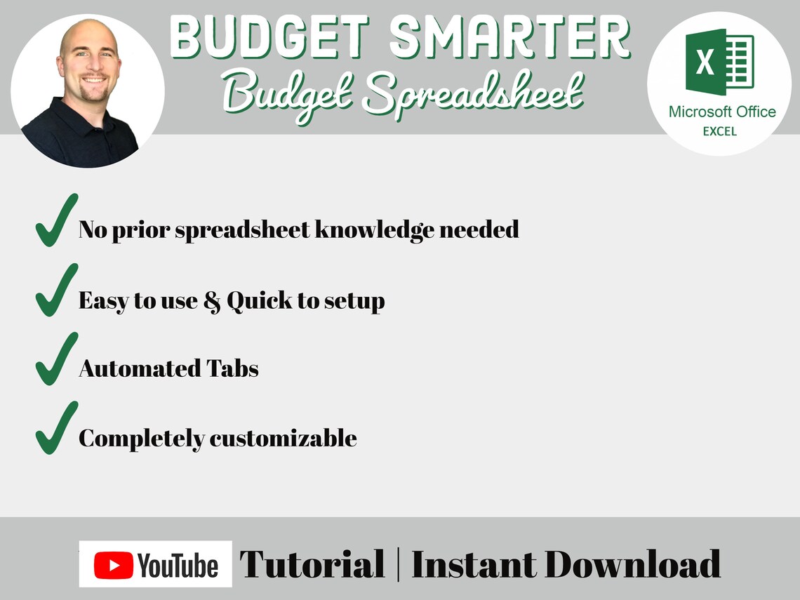 Microsoft Excel Budget Spreadsheet Budget Smarter Etsy Singapore Microsoft Excel Budget Spreadsheet Budget Smarter Etsy Singapore