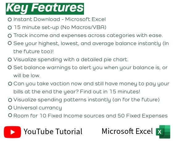 2025 Budget Smarter Excel Template - Etsy