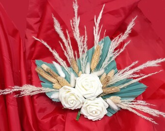 Pampas Palm Cake Topper - Etsy