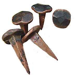 Solid Copper Decorative Nails Heavy-duty Sold Individually - Etsy