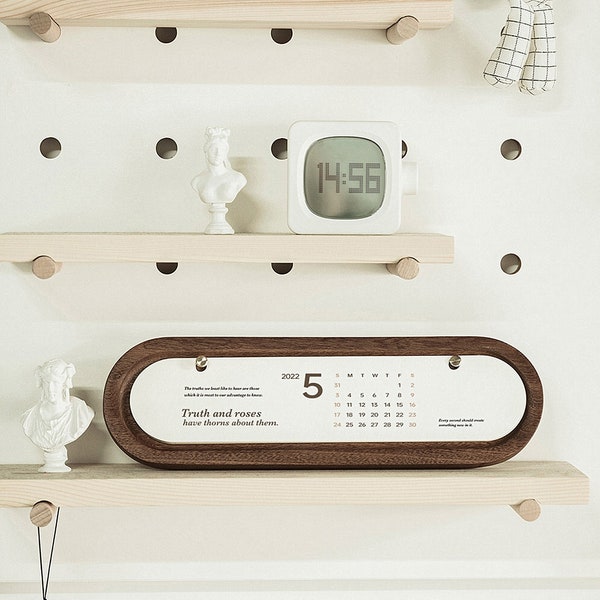 Wooden Calendar - Etsy