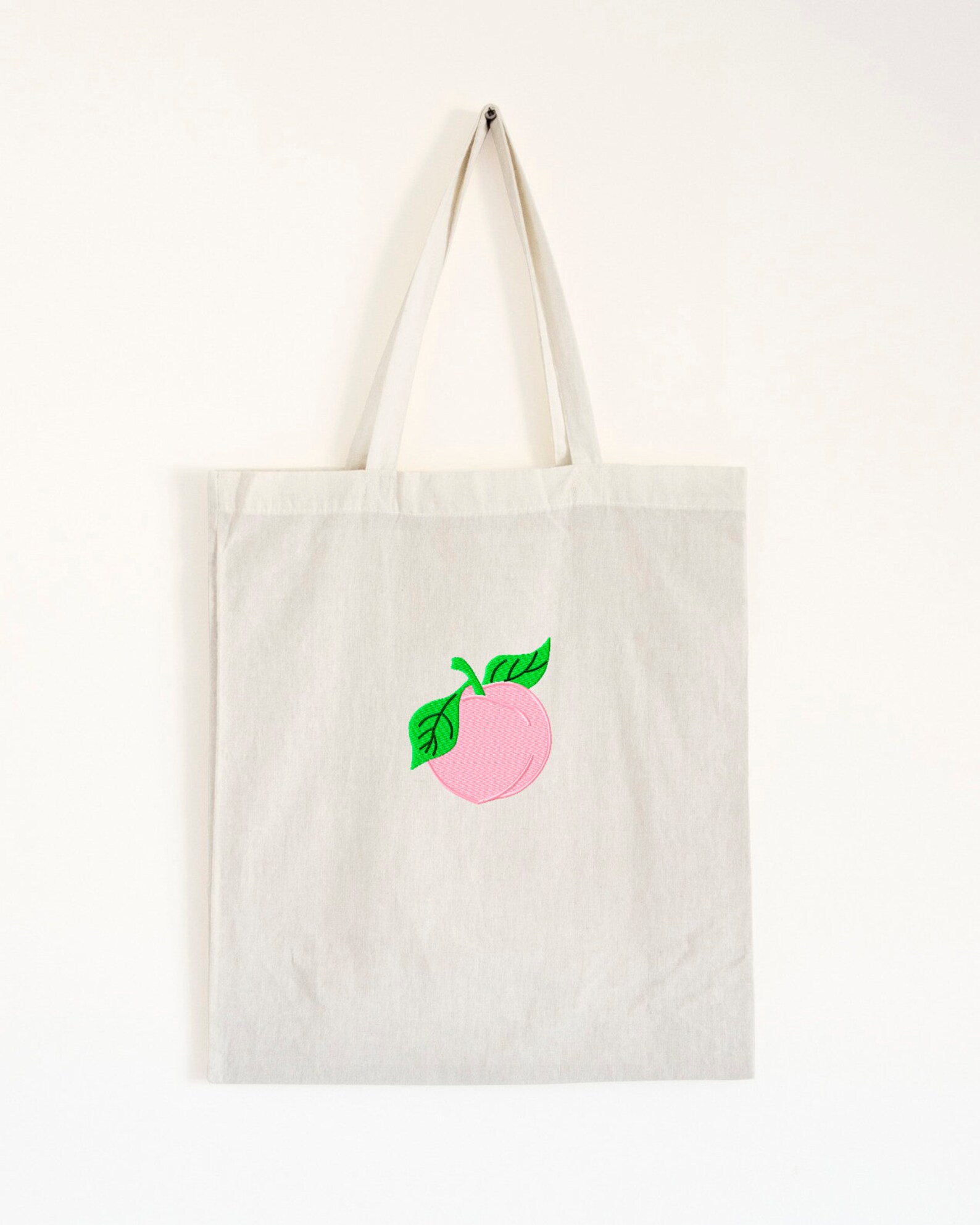 Aesthetic Peach Machine Embroidery Design - Fruits PES/DST/JEF Formats ...