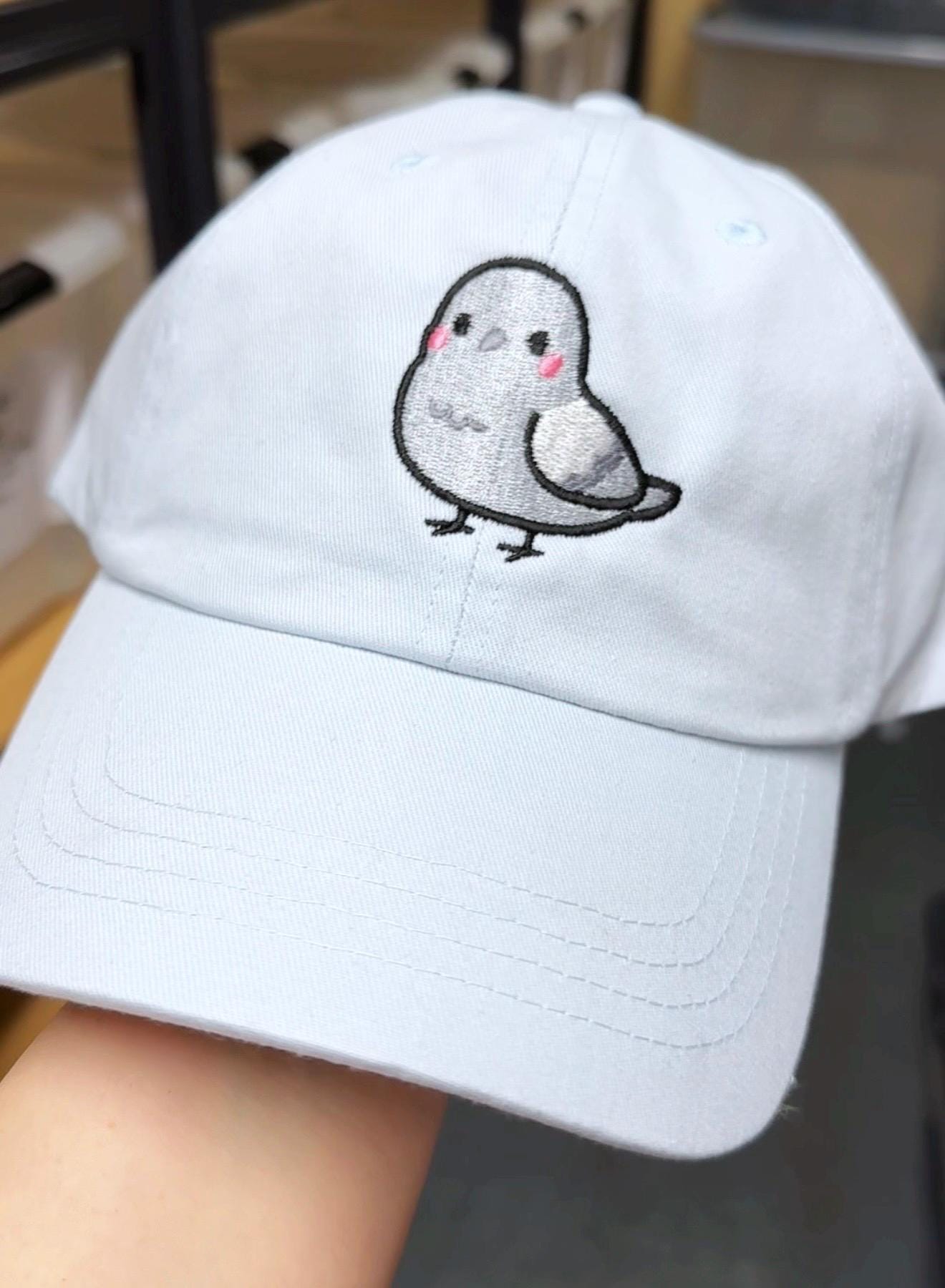 Cute Pigeon Cartoon Machine Embroidery Design, Animals Cute Kawaii ...