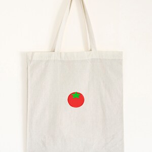 Simple Tomato Vegetable Embroidery File Design - Minimalistic Veggie ...