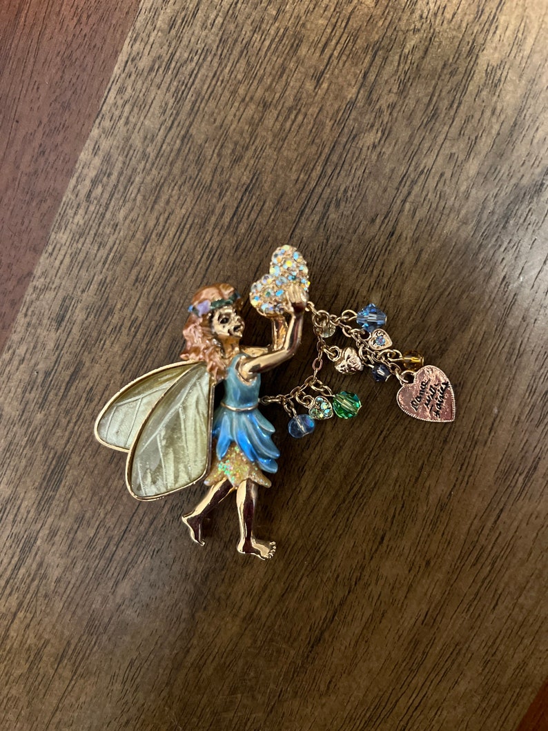 Kirks Folly Dancing Fairy Pin - Etsy