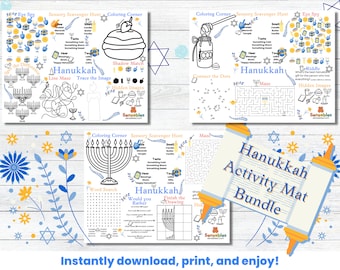 Hanukkah Activity Bundle - Etsy