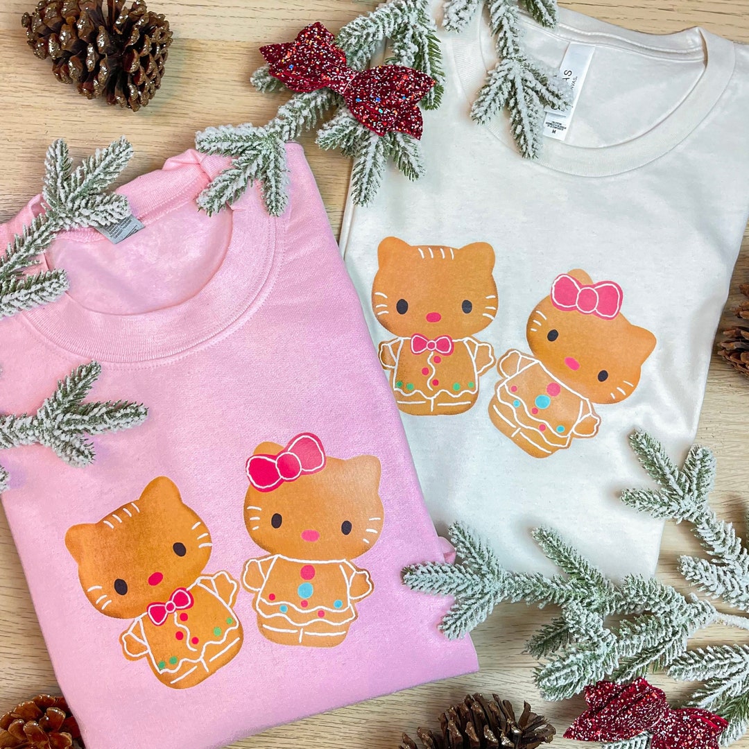 Hello Kitty Christmas Sweater - Etsy