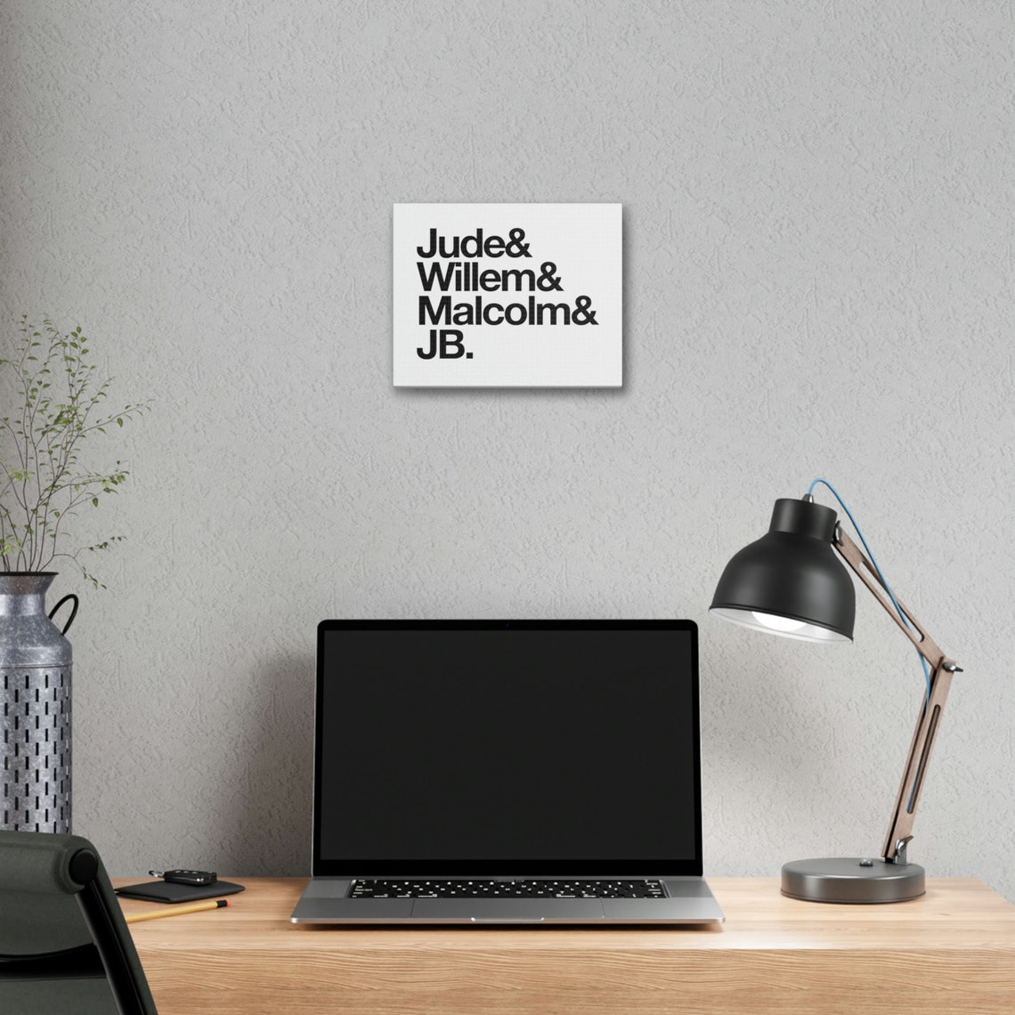 A Little Life Canvas Hanya Yanagihara, A Little Life Characters, Black ...