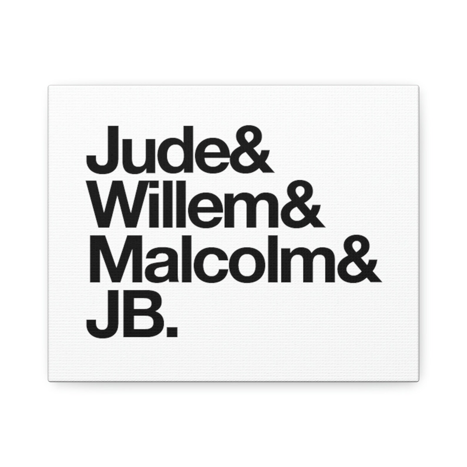 A Little Life Canvas Hanya Yanagihara, A Little Life Characters, Black ...