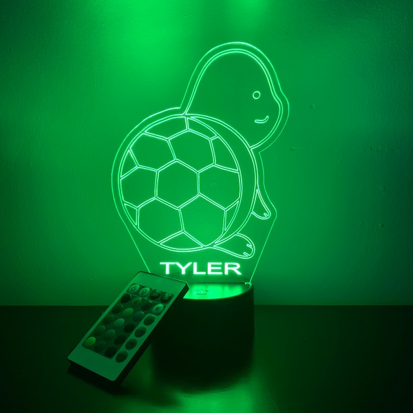 Turtle Lamp - Etsy