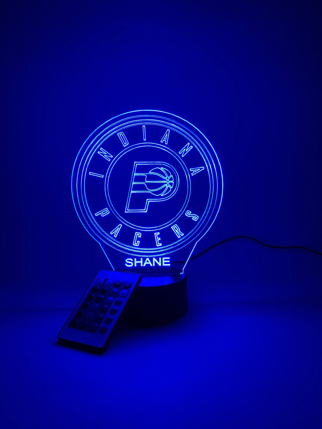 Indiana Pacers 3D Lamp Personalized - Etsy