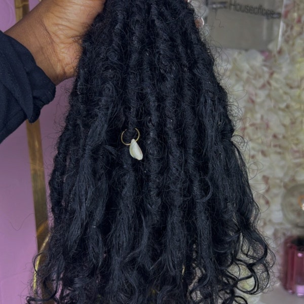 Locs Extensions Human Hair - Etsy UK