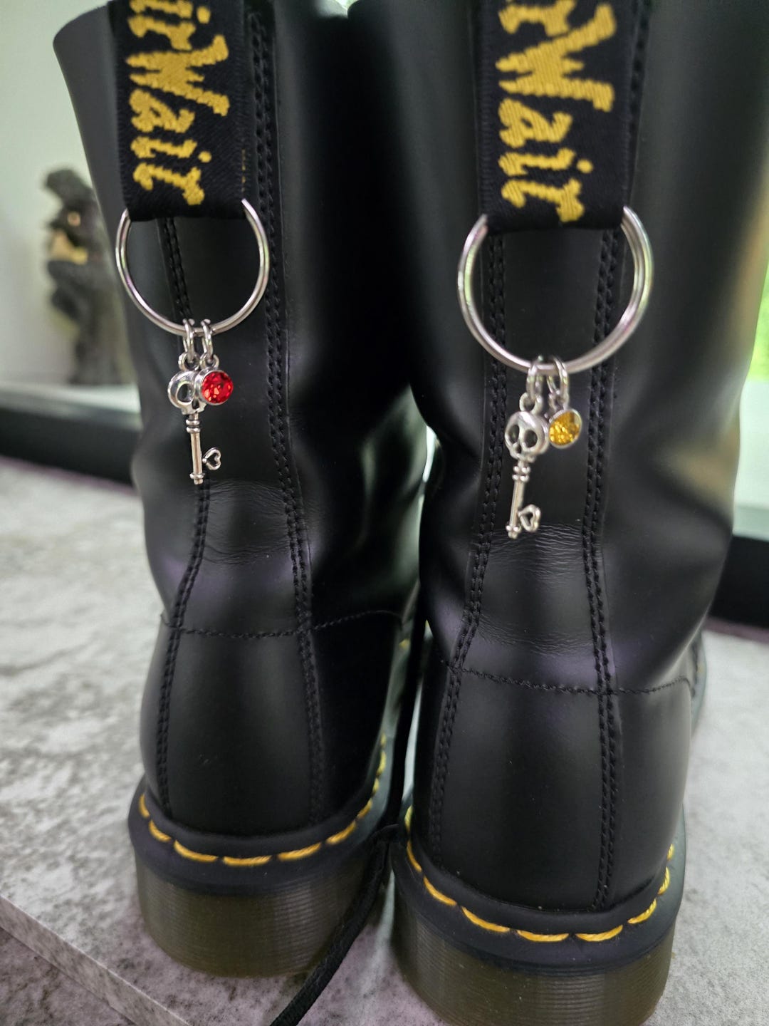 Set of 2/doc Marten Boot Loops/boot Decor/boot Embellishment ...
