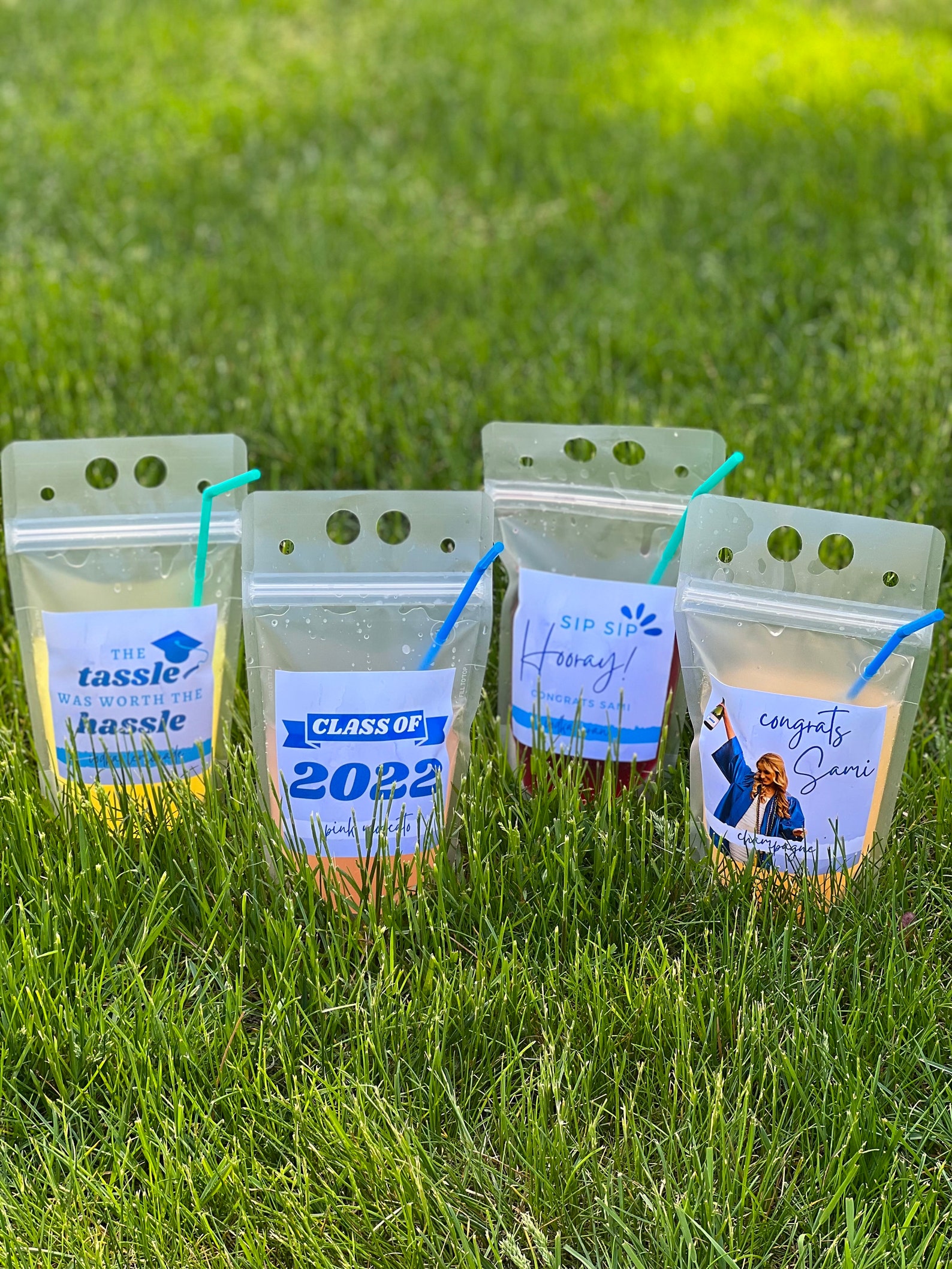 Custom Drink Pouches Adult Juice Pouches Personalized - Etsy