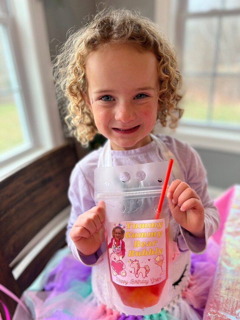 Custom Drink Pouches Adult Juice Pouches Personalized - Etsy