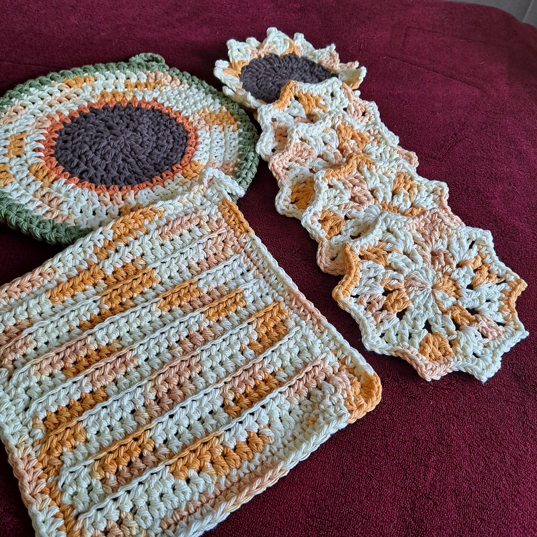 Crochet Kitchen Set - Etsy