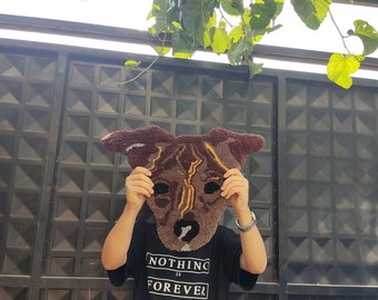 Tufted Portrait Rug - Etsy