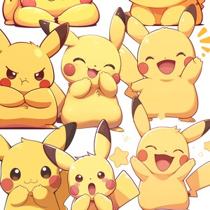 Cute Pikachu PNG, Pikachu Poses Clipart, Transparent Pika, Pikachu ...