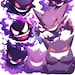 Ghost Pokemon PNG, Gengar Clipart, Transparent, Gastly Clipart, Pokemon ...