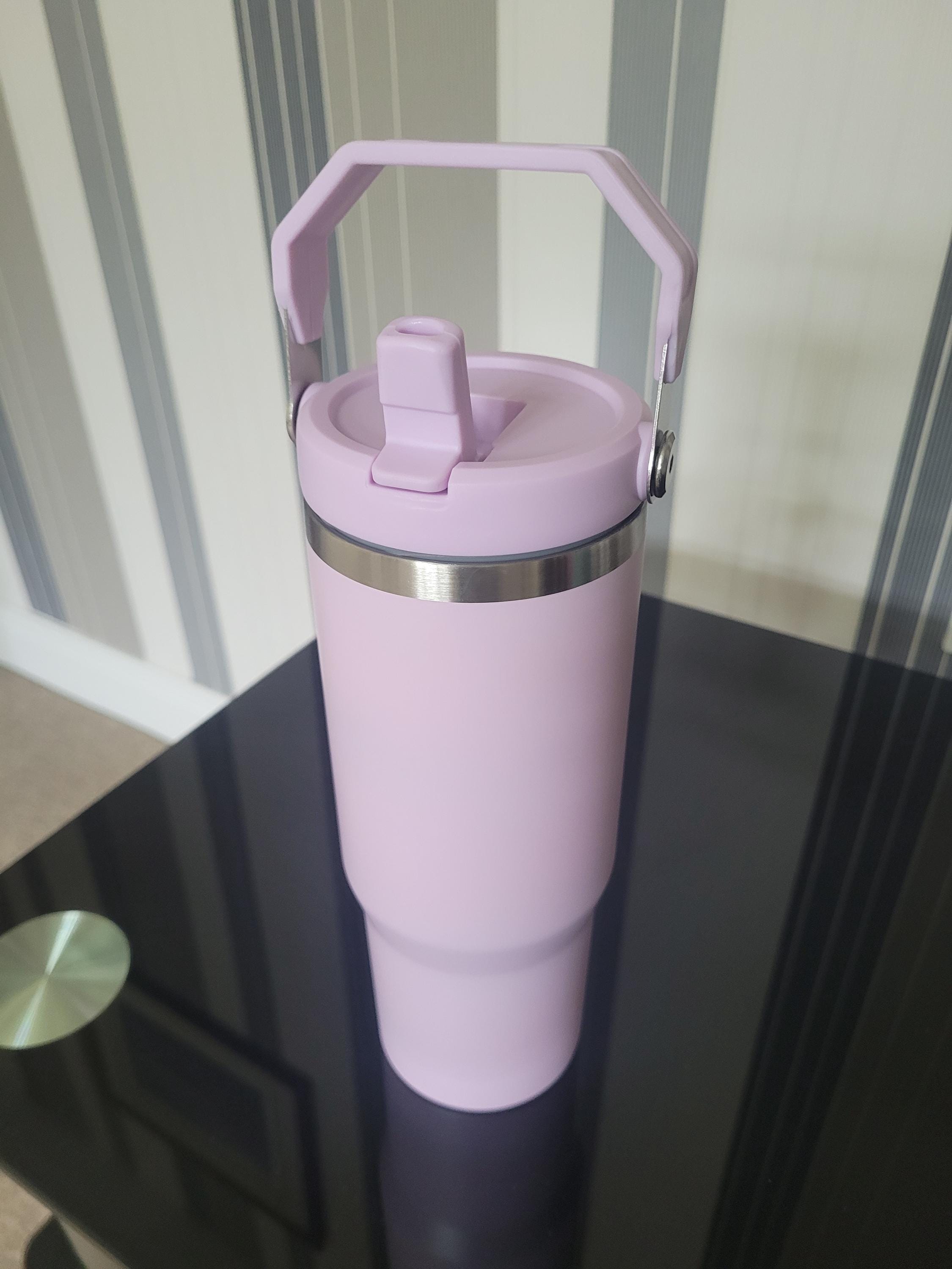 30oz Stainless Steel Sublimation Tumbler – Stanley DUPE Matte Sports ...