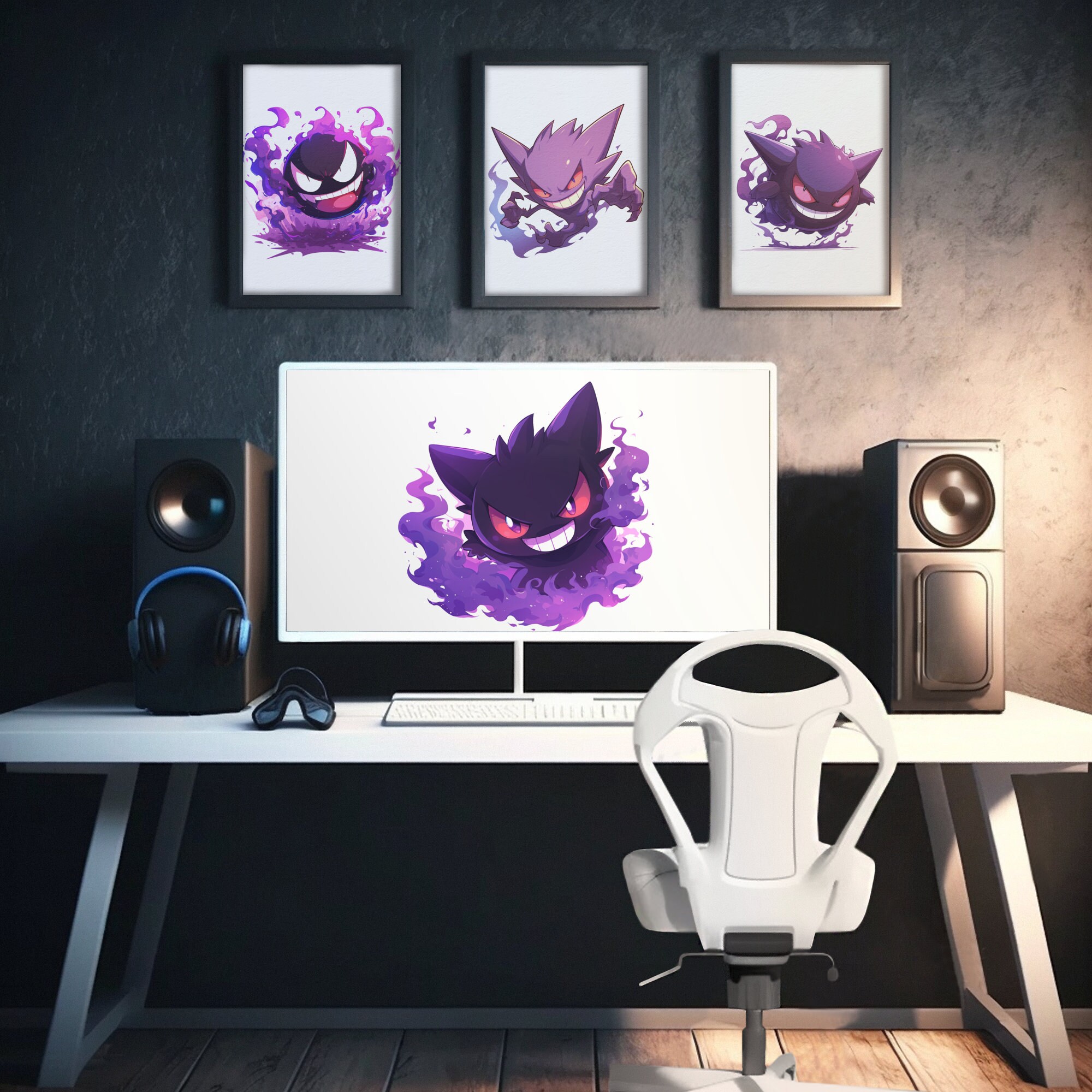 Ghost Pokemon PNG, Gengar Clipart, Transparent, Gastly Clipart, Pokemon ...