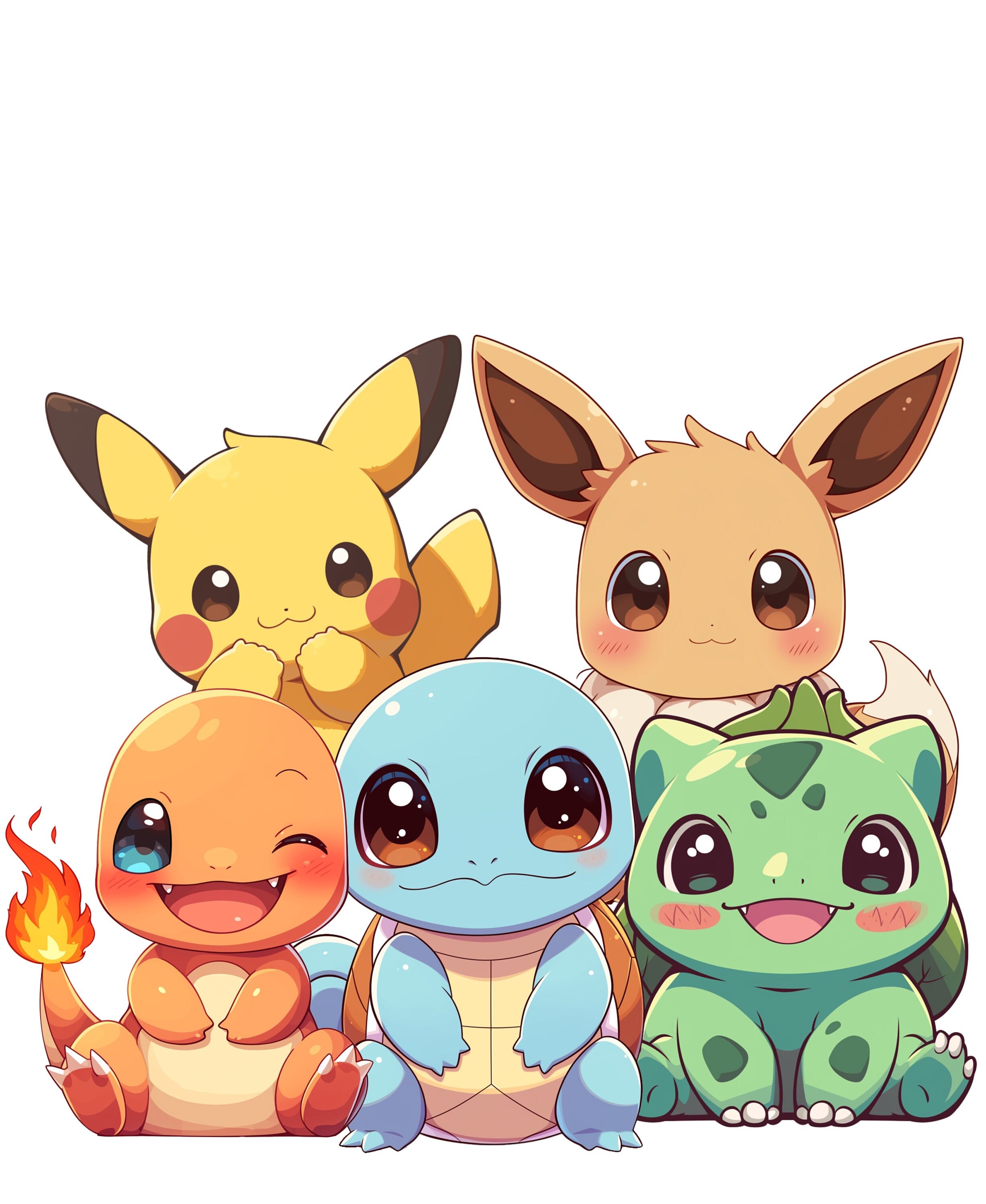 Cute Pokemon PNG, Pokemon Clipart, Transparent Background, Pikachu ...