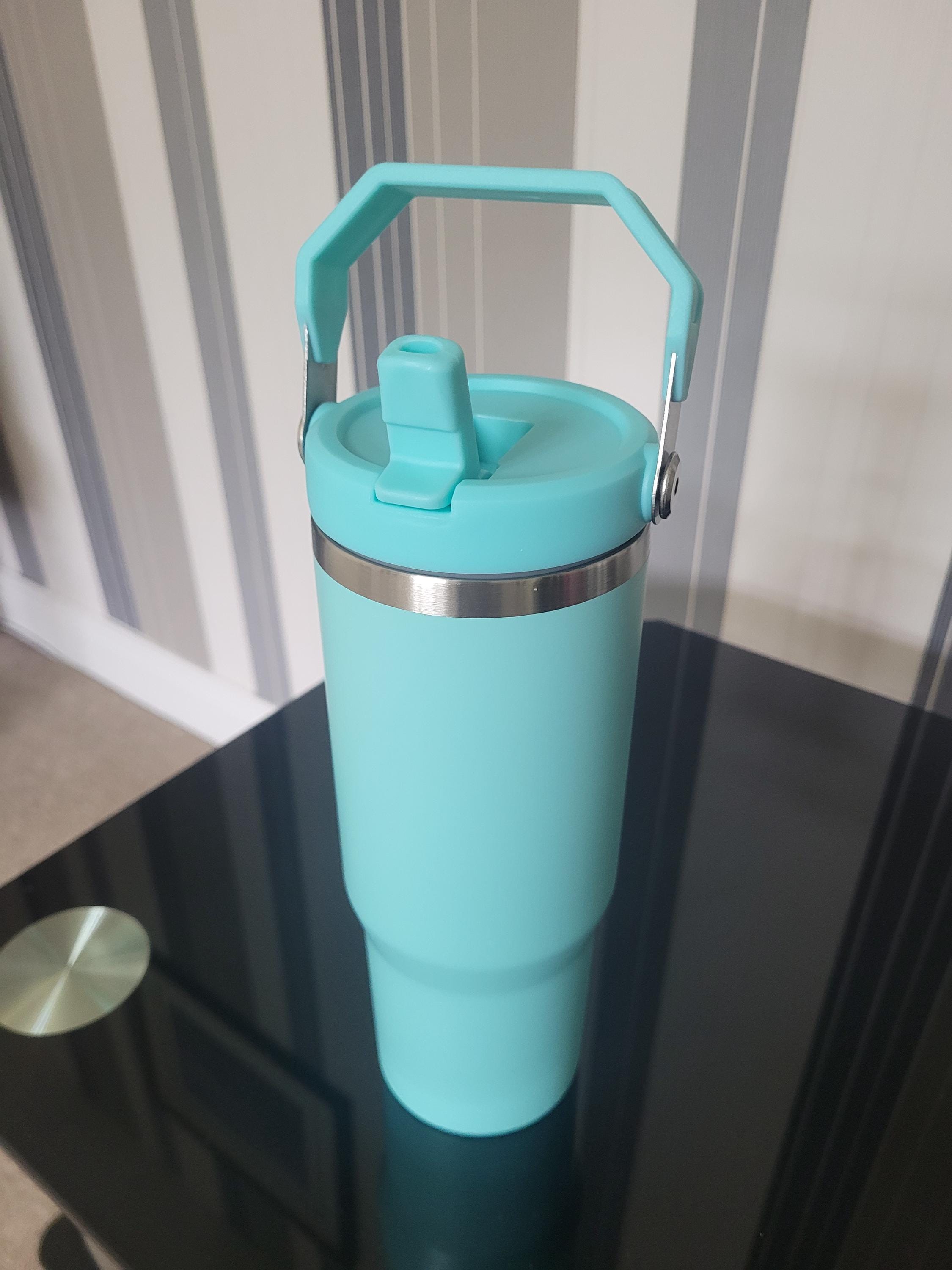 30oz Stainless Steel Sublimation Tumbler – Stanley DUPE Matte Sports ...